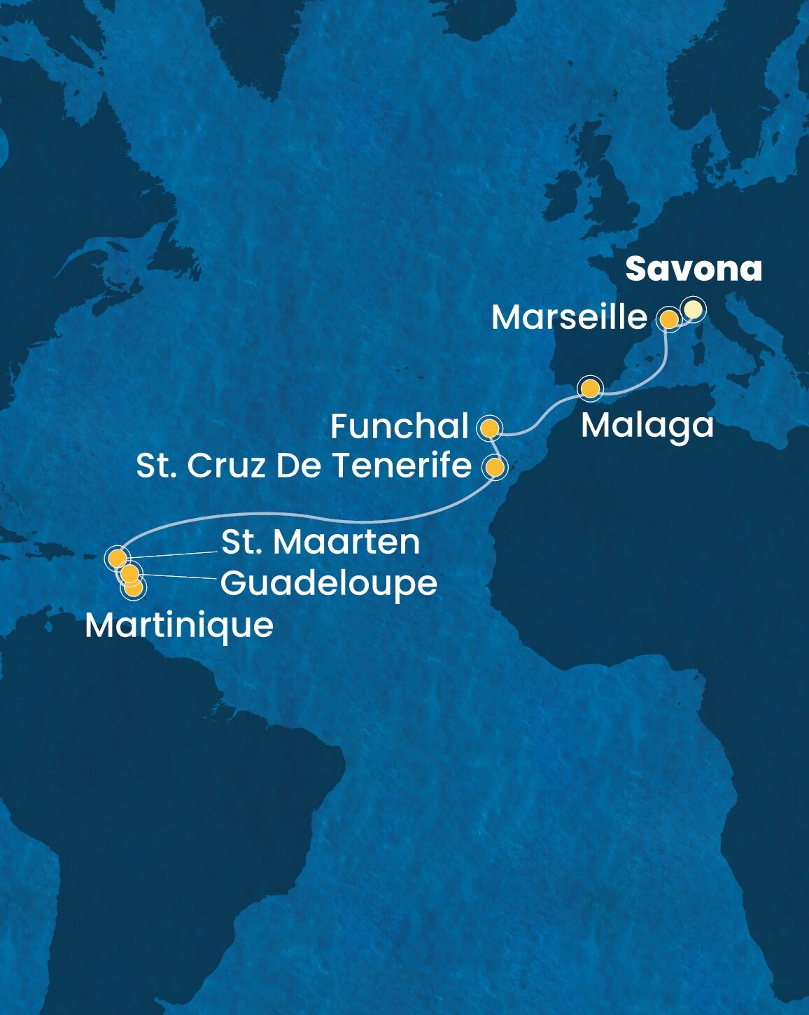 Transoceanic Cruises: Atlantic Ocean vacations | Costa Cruises EU